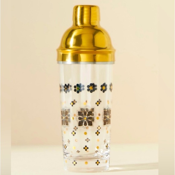 Anthropologie | Dining | Bistro Tile Cocktail Shaker Nwt | Poshmark